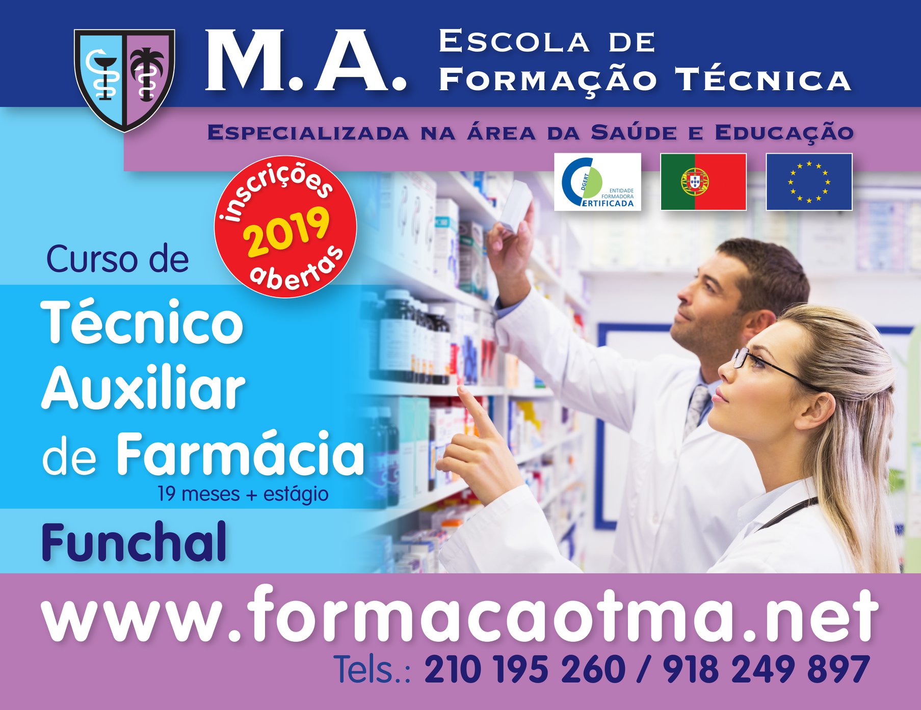 CURSOS 2019 - INSCRIÇÕES ABERTAS - EMPREGAR MAIS